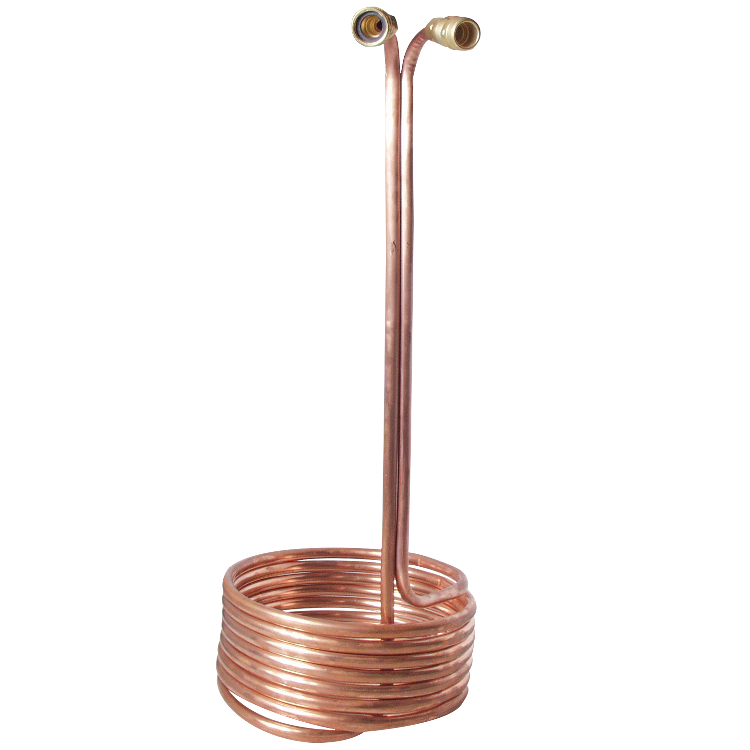 Pre-Chiller 25' x 1/2" Wort Chiller with Brass Fittings – MoreWine